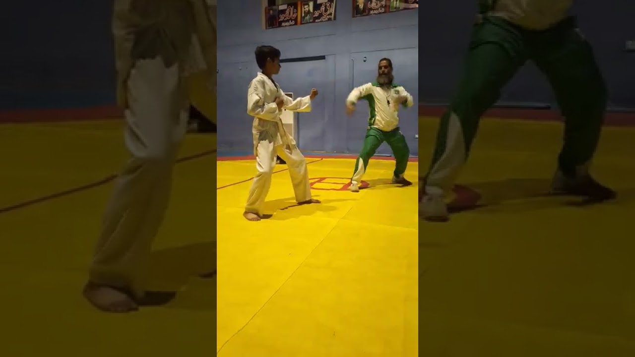 Kizami Zuki Gyaku Zuki and Ashi Barai Technique - YouTube