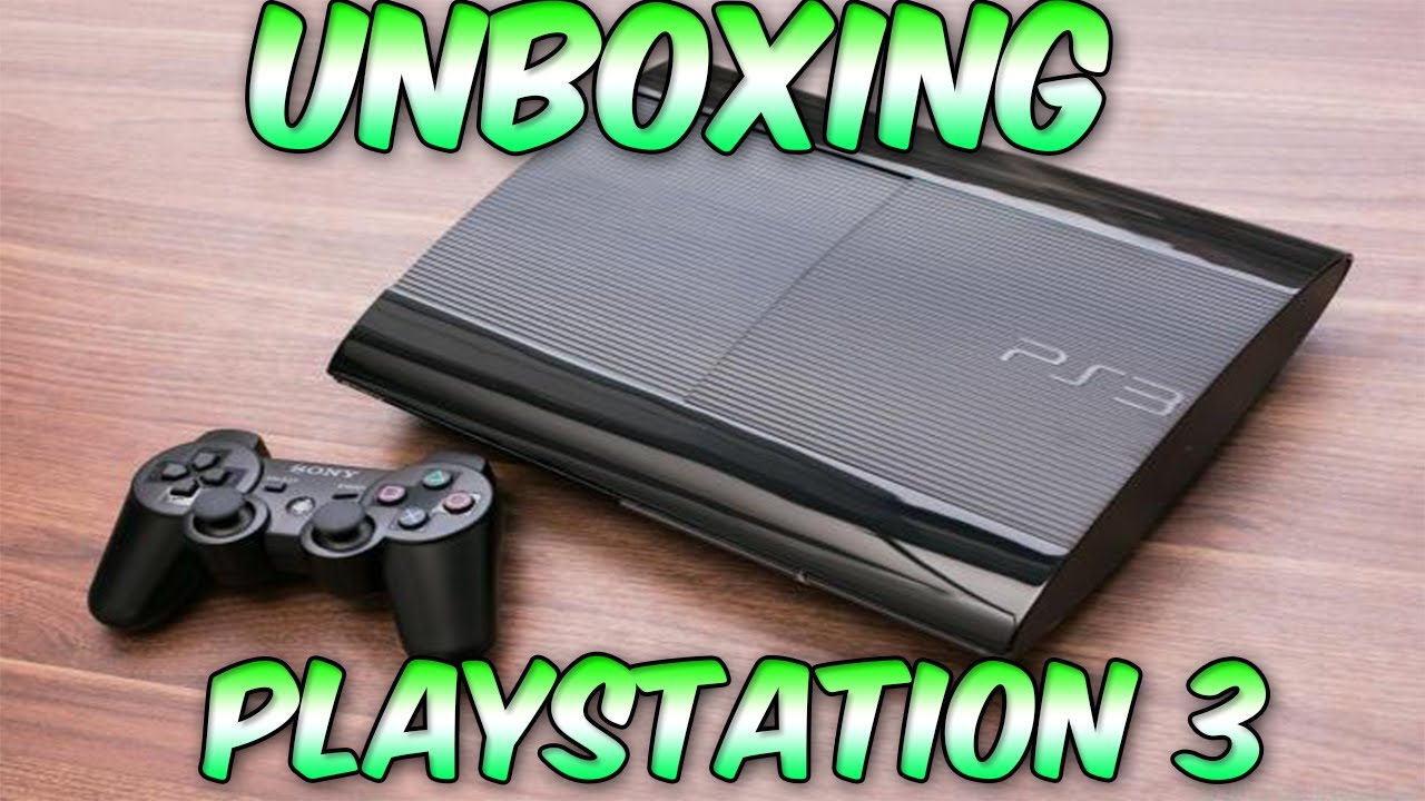 Unboxing #4 - FINALMENTE COMPREI MEU PS3 AGORA NA PSN ! - YouTube