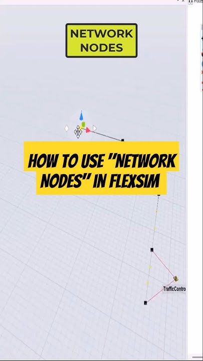 Network Nodes in flexsim #flexsim #simulation #optimization # ...