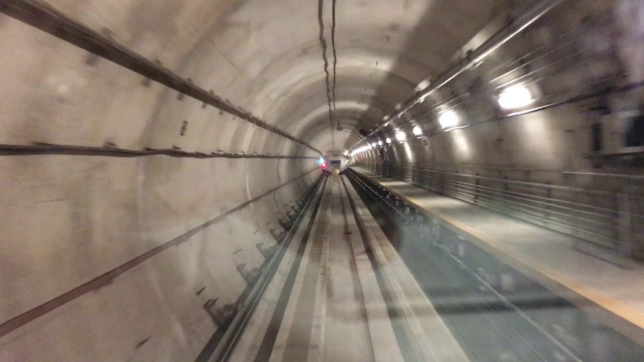 Washington Dulles Airport Train - YouTube