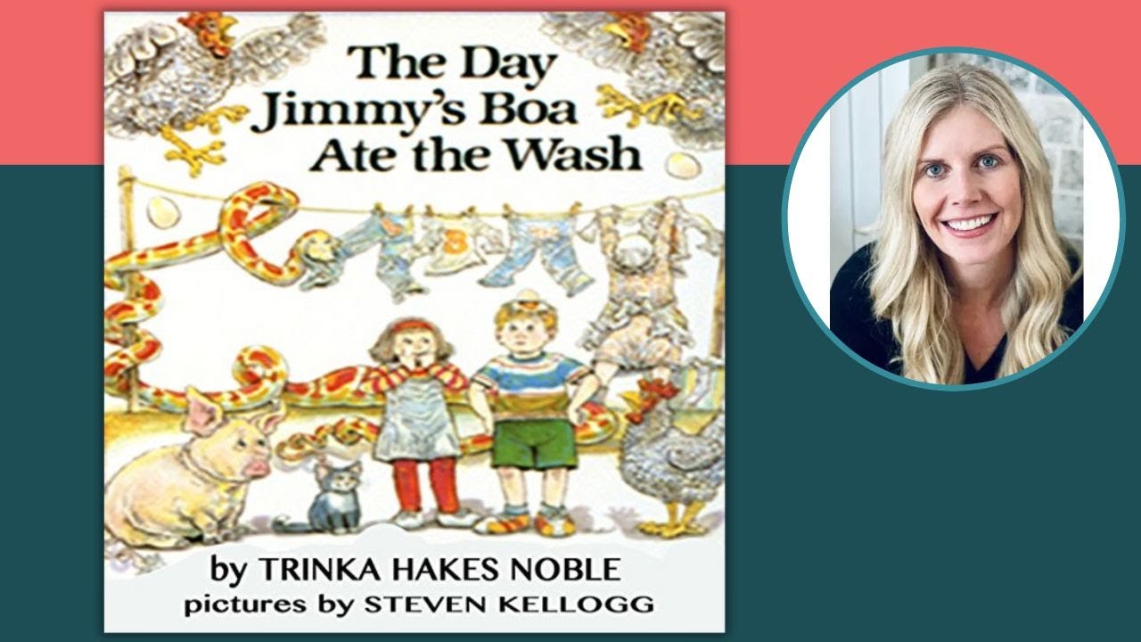 🐍 The Day Jimmy's Boa Ate the Wash: Interactive Read Aloud Books For 6 ...