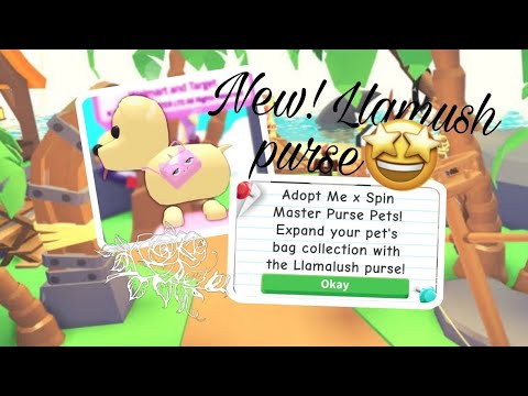 🤍New! Llamush purse So cute🤩 | Roblox adopt me - YouTube