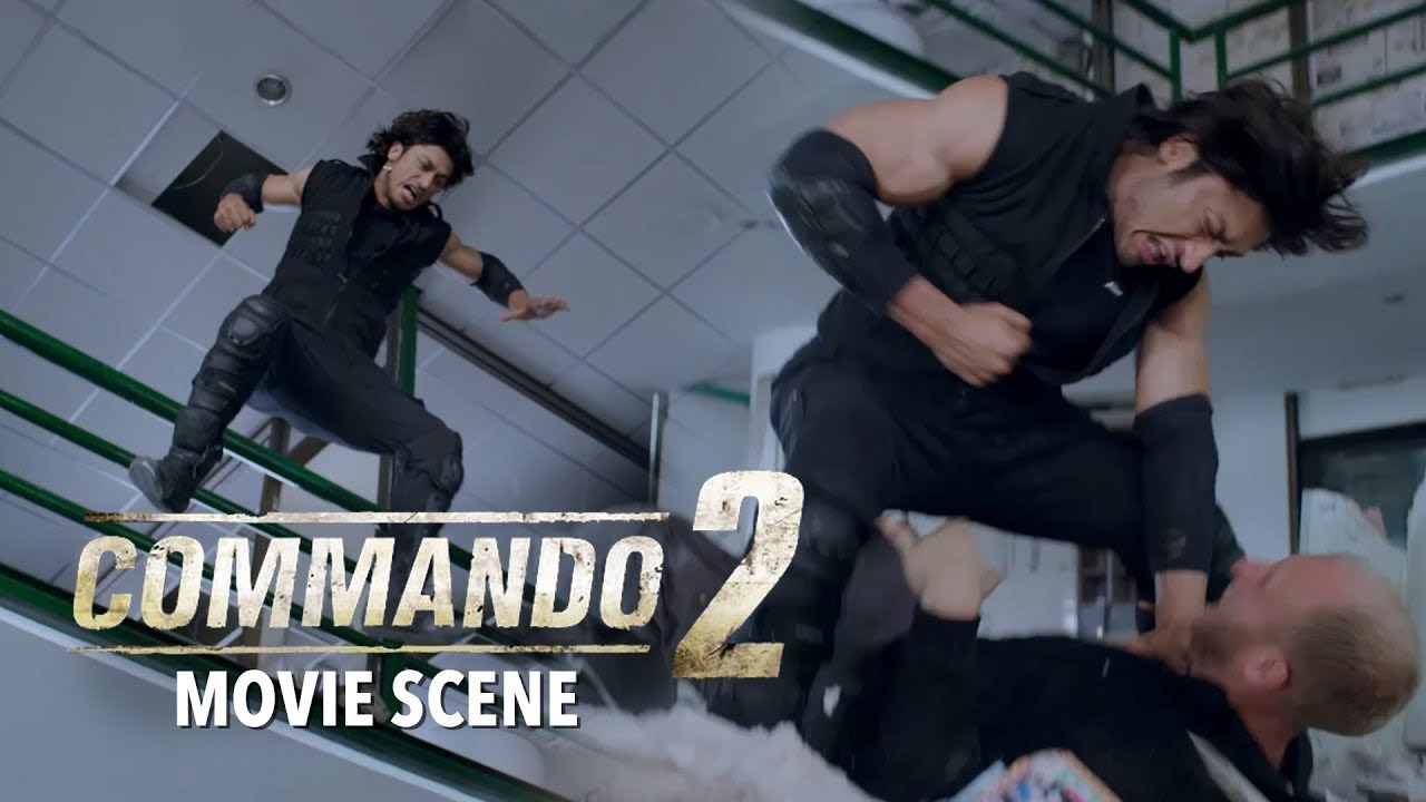 Commando 2 Movie Scene: Vidyut Jammwal's Adrenaline-Pumping Action ...