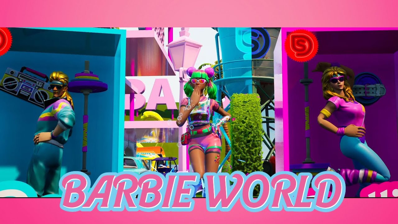 BARBIE WORLD - Nicki Minaj & Ice Spice | Fortnite Music Video - YouTube