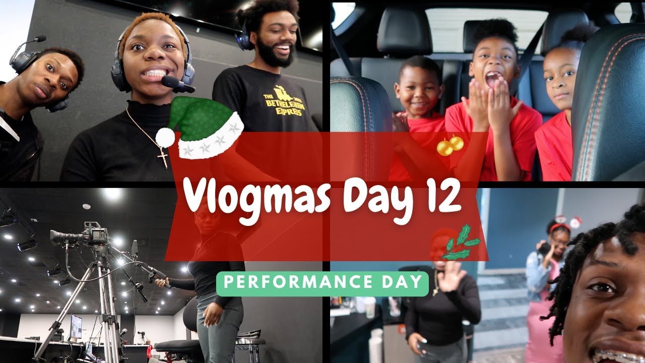 Performance Day! | Vlogmas Day 12 - YouTube