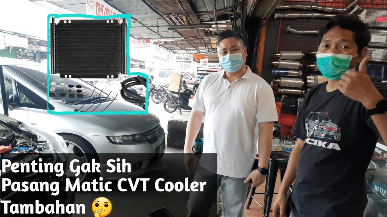 PASANG MATIC CVT COOLER Tambahan di HONDA MOBILIO - YouTube