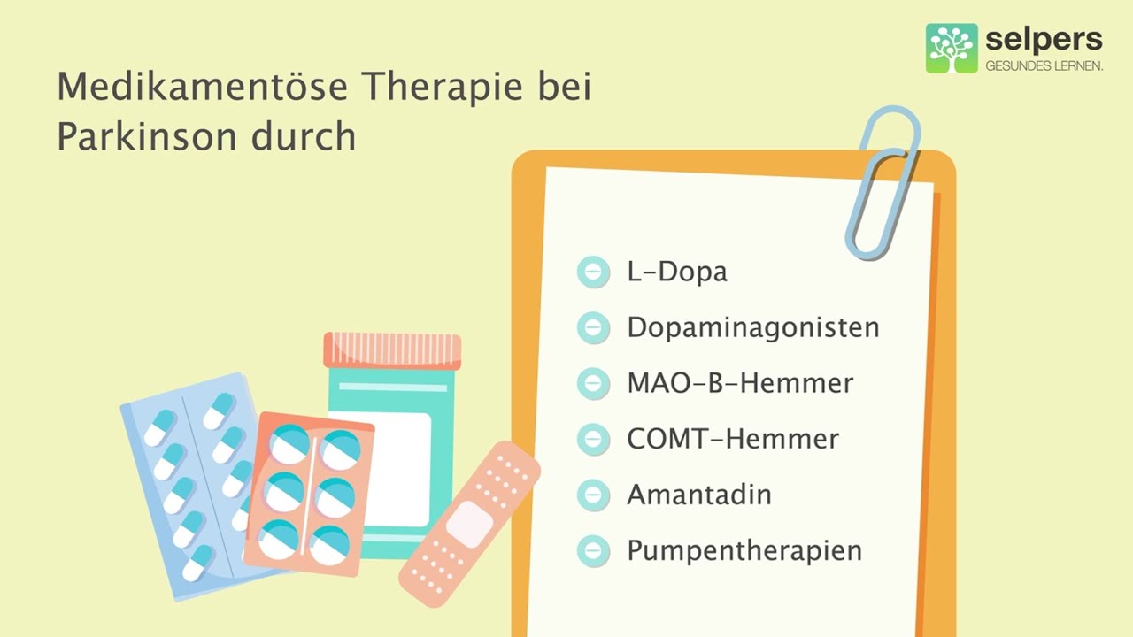 Medikamente bei Morbus Parkinson und mögliche Nebenwirkungen ...