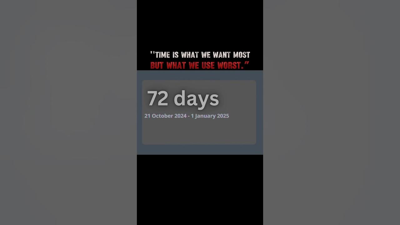 72 days left................#careersuccess #countdowntosuccess # #shorts #viral #edit - YouTube