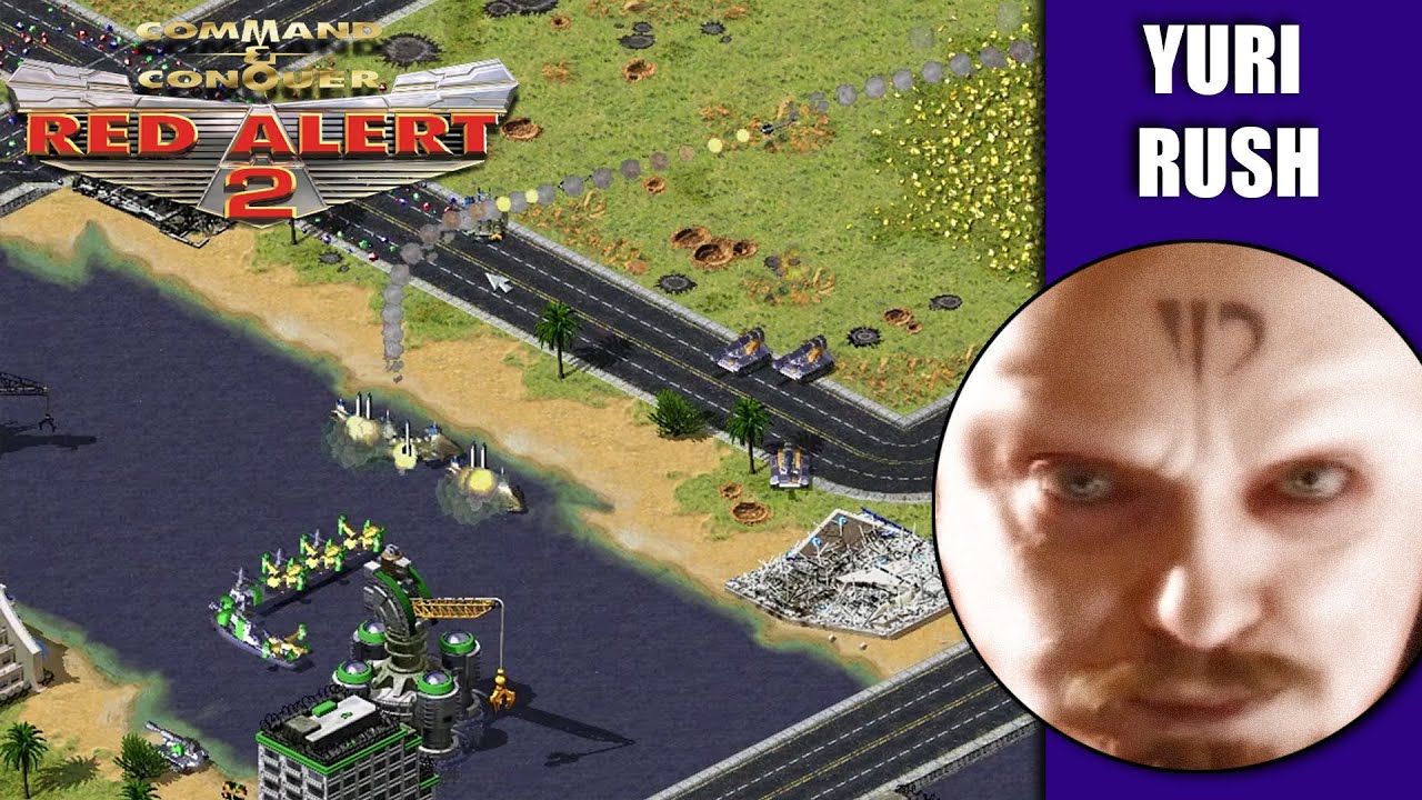 Red Alert 2 | Yuri Rush breaks the game open - YouTube