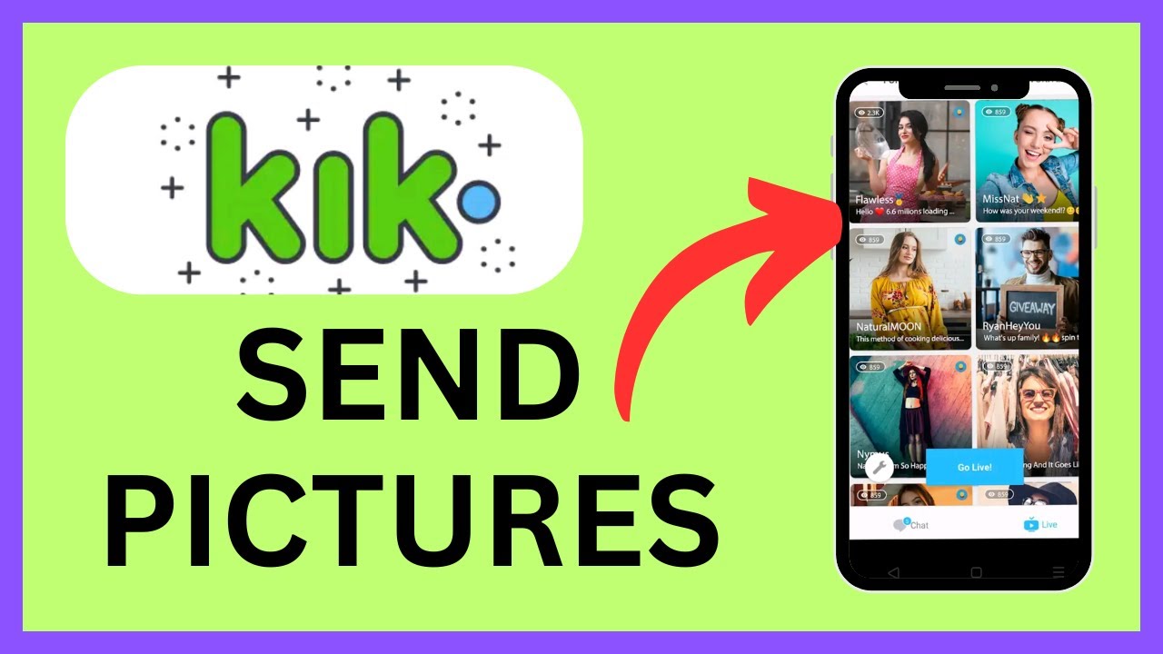 How To Send Pictures In Kik 2025 Youtube
