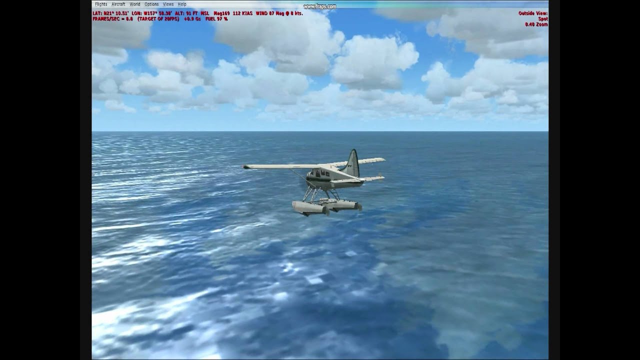 How to Land a Float Plane - YouTube
