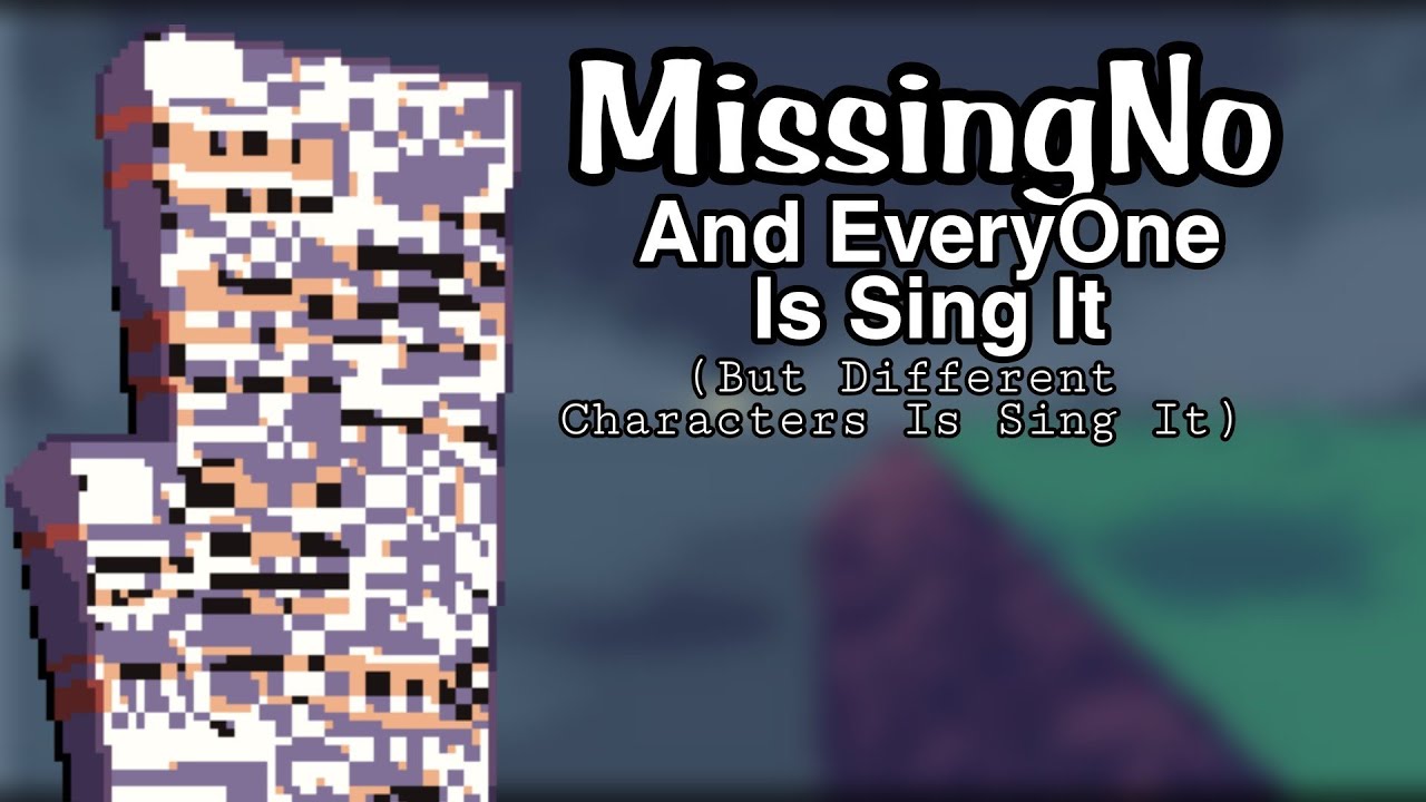 MissingNo And Everyone Is Sing It 🎶 (FNF MissingNo But Different ...