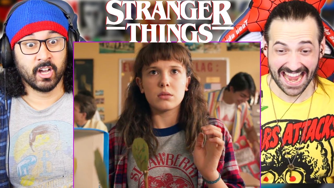 STRANGER THINGS 4 TRAILER | Welcome To California REACTION!! (Netflix ...