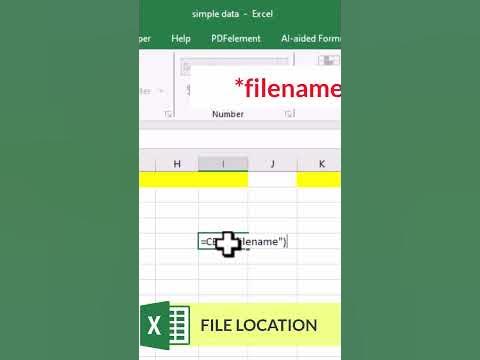 🔥Finding Excel File Location 🔥#shorts - YouTube
