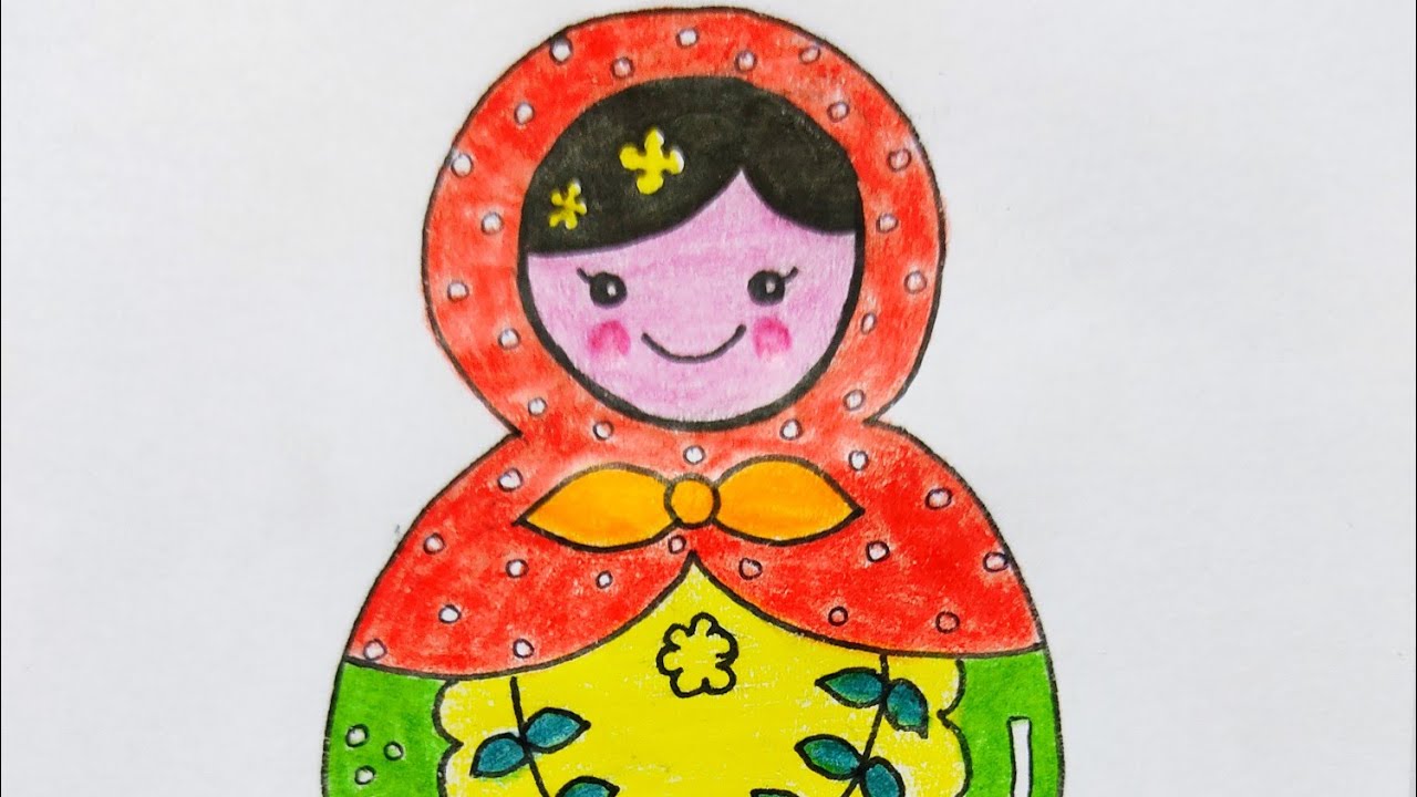 Easy Matryoshka Doll Tutorial - YouTube