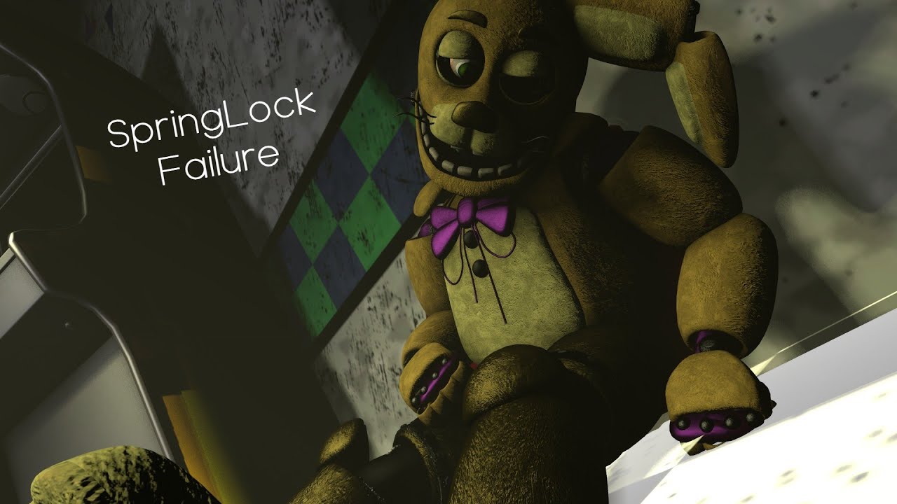 (Fnaf/Sfm) William Afton Springlock failure - YouTube
