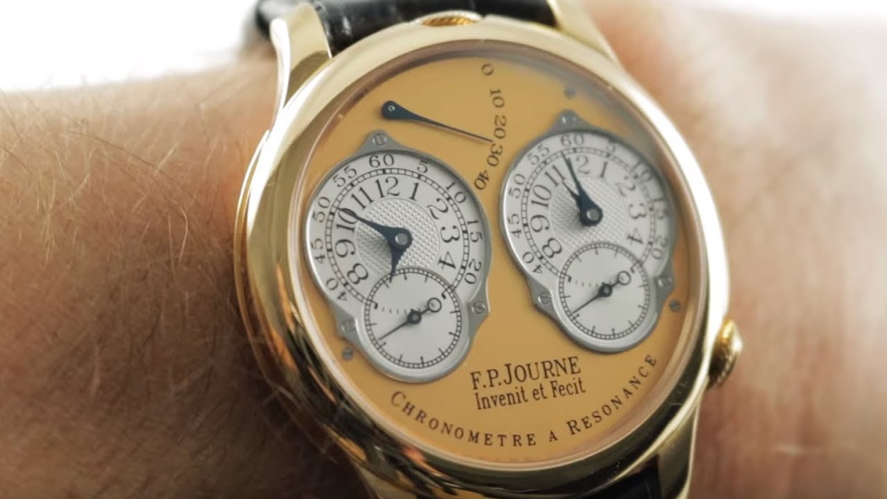 F.P. Journe Chronometre a Resonance Luxury Watch Review - YouTube