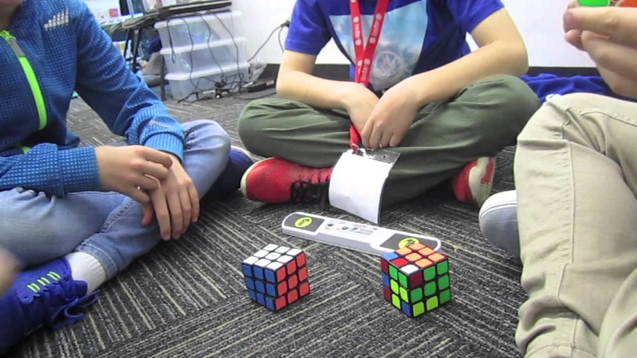 Cube For Cambodia 2015 - Rubik's Cube Competition - YouTube