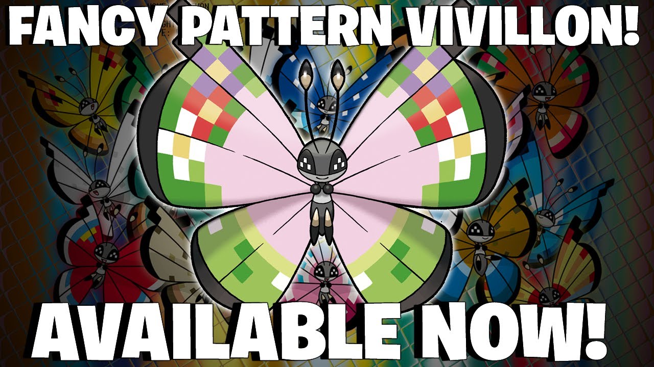 Pokémon X/Y: FANCY VIVILLON PATTERN NOW AVAILABLE! (7/7/14) - YouTube