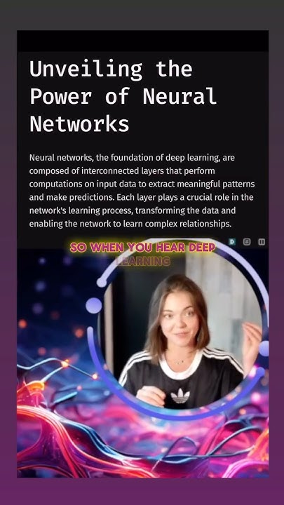 INTRO TO NEURAL NETWORKS, the foundational architecture of ChatGPT (LLMs), Image Generation ...