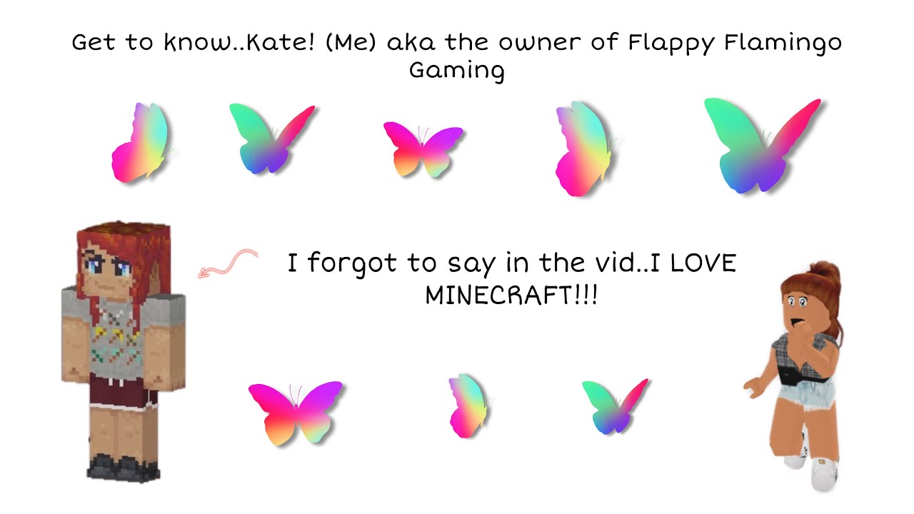 Get To Know..Kate! | Flappy Flamingo Gaming - YouTube