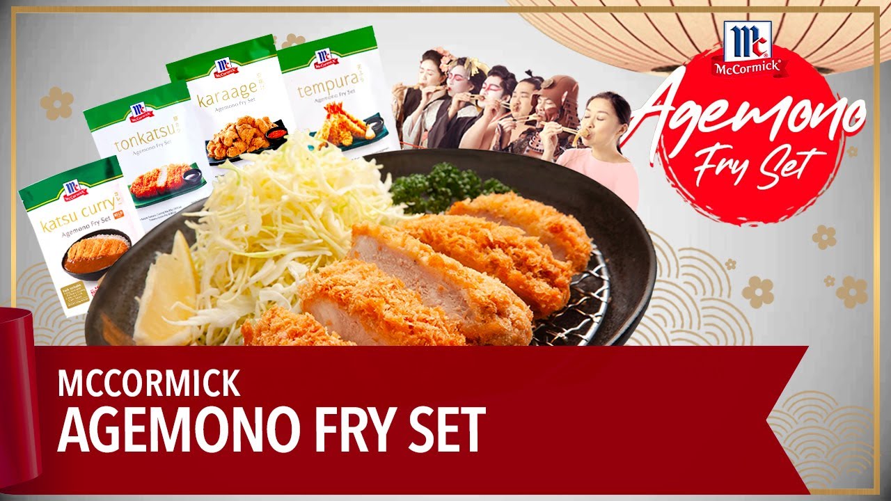 The McCormick® Agemono Fry Set - YouTube