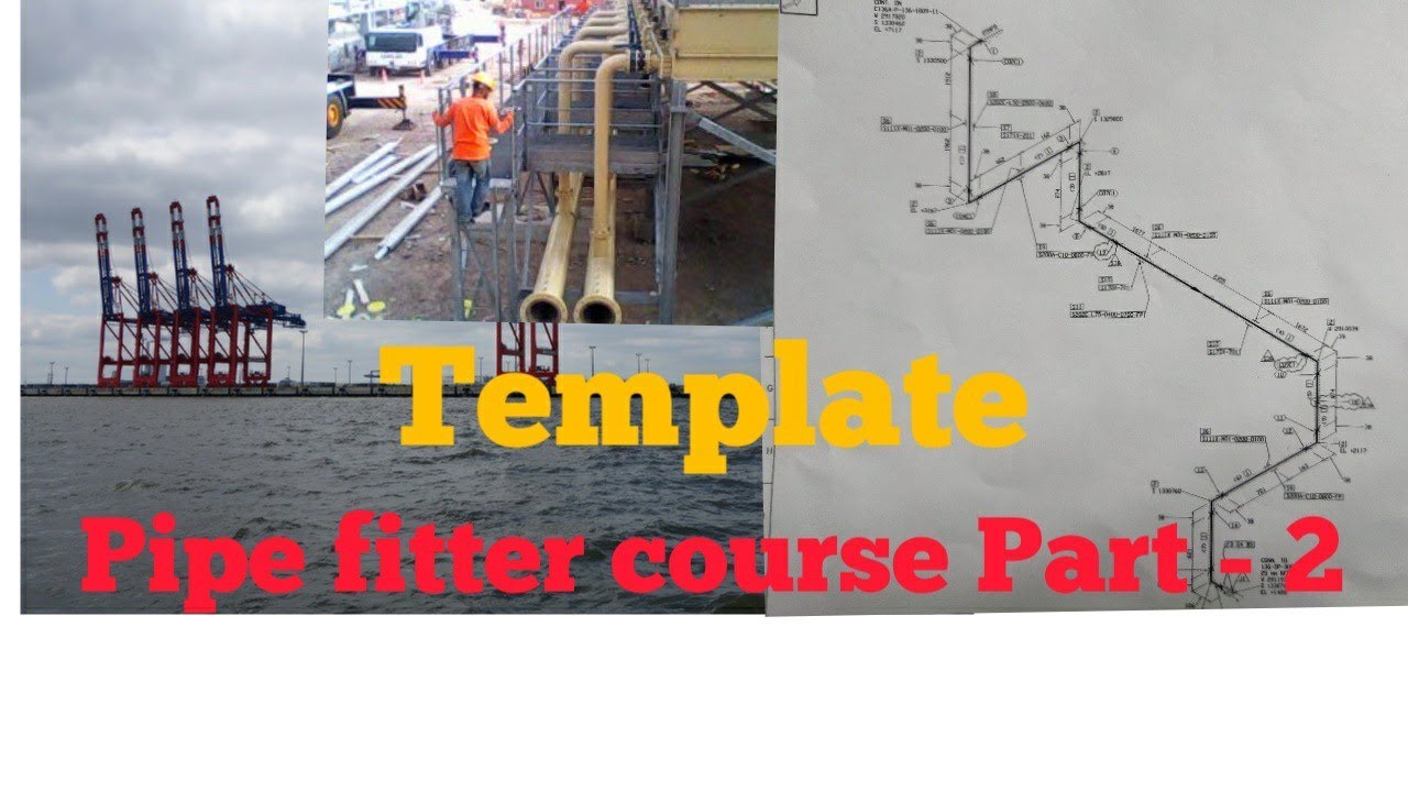 Pipe fitter course Part-2, Tamplate kaise mode,Isometric drawing sikhen, isometric - YouTube