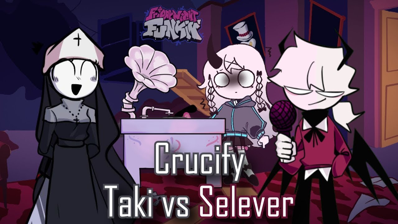 FNF Crucify Selever Sings it NabPG Fan Club Friday Night Funkin - YouTube