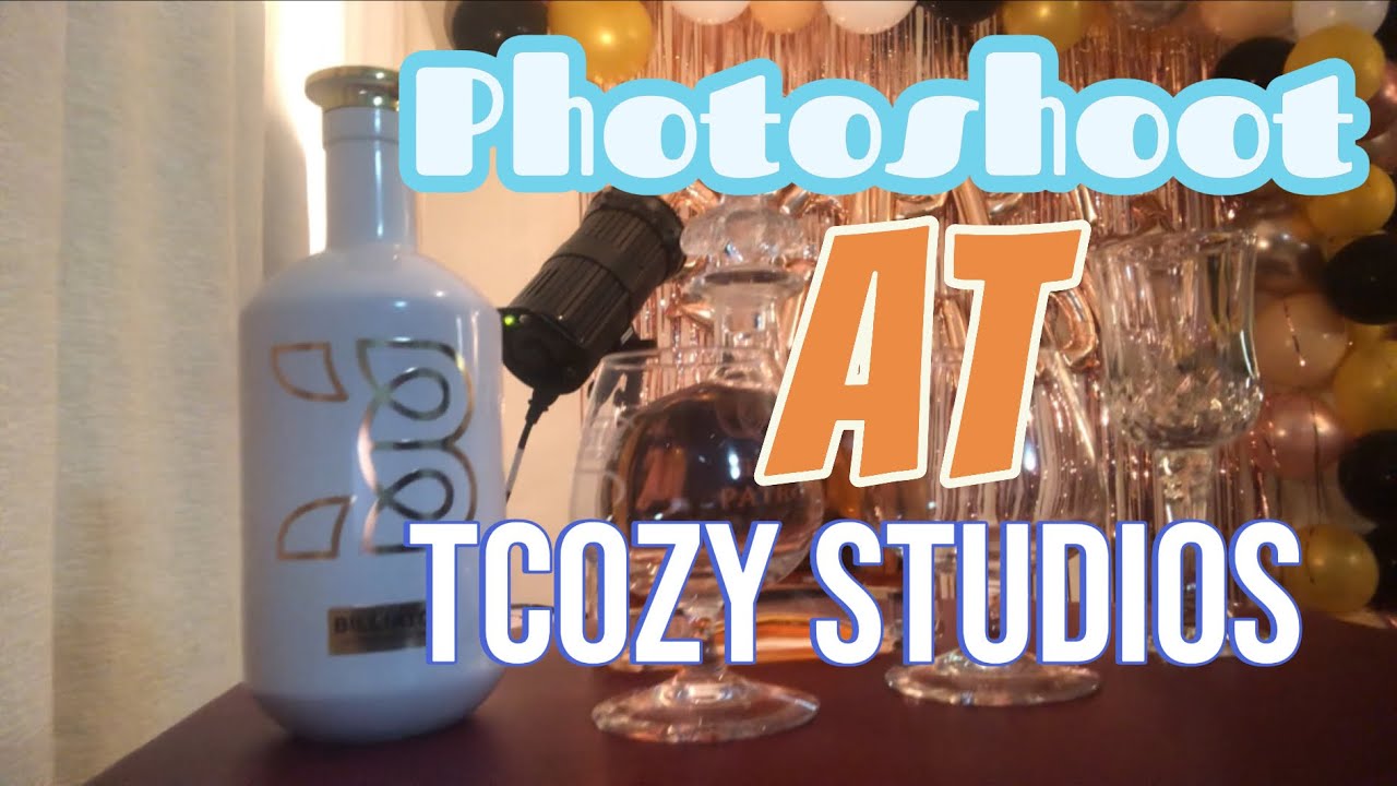 Photoshoot at the T Cozy studio - YouTube