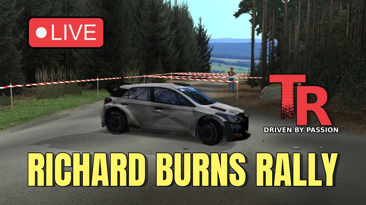 Richard Burns Rally Live Stream - Rally Sim Fans Plugin - YouTube