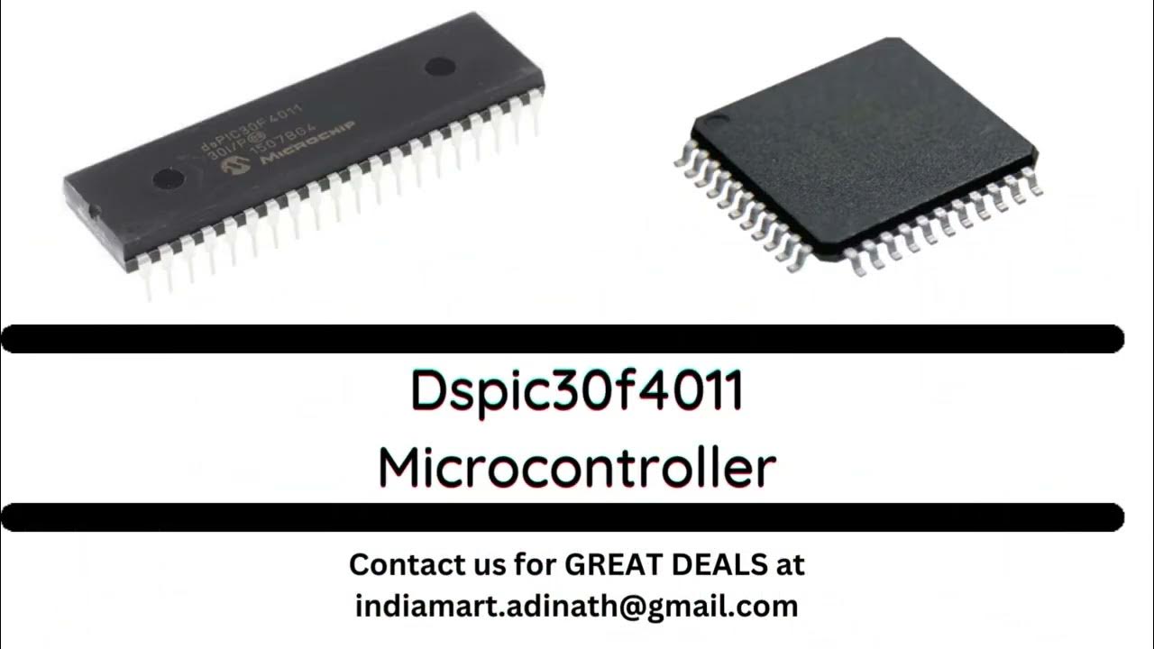 Dspic30f4011 Microcontroller - YouTube