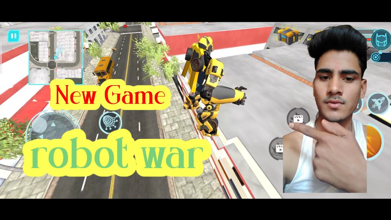 Robot War Game khaise khele || Robot transform game download kaise ...