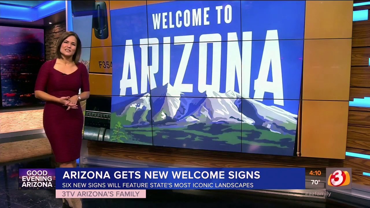 3TV: Arizona Gets New Welcome Signs, Six New Signs Will Feature State's ...