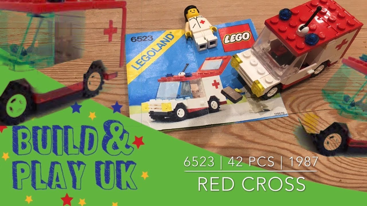 Classic Lego Build - 6523 - Red Cross vehicle - YouTube
