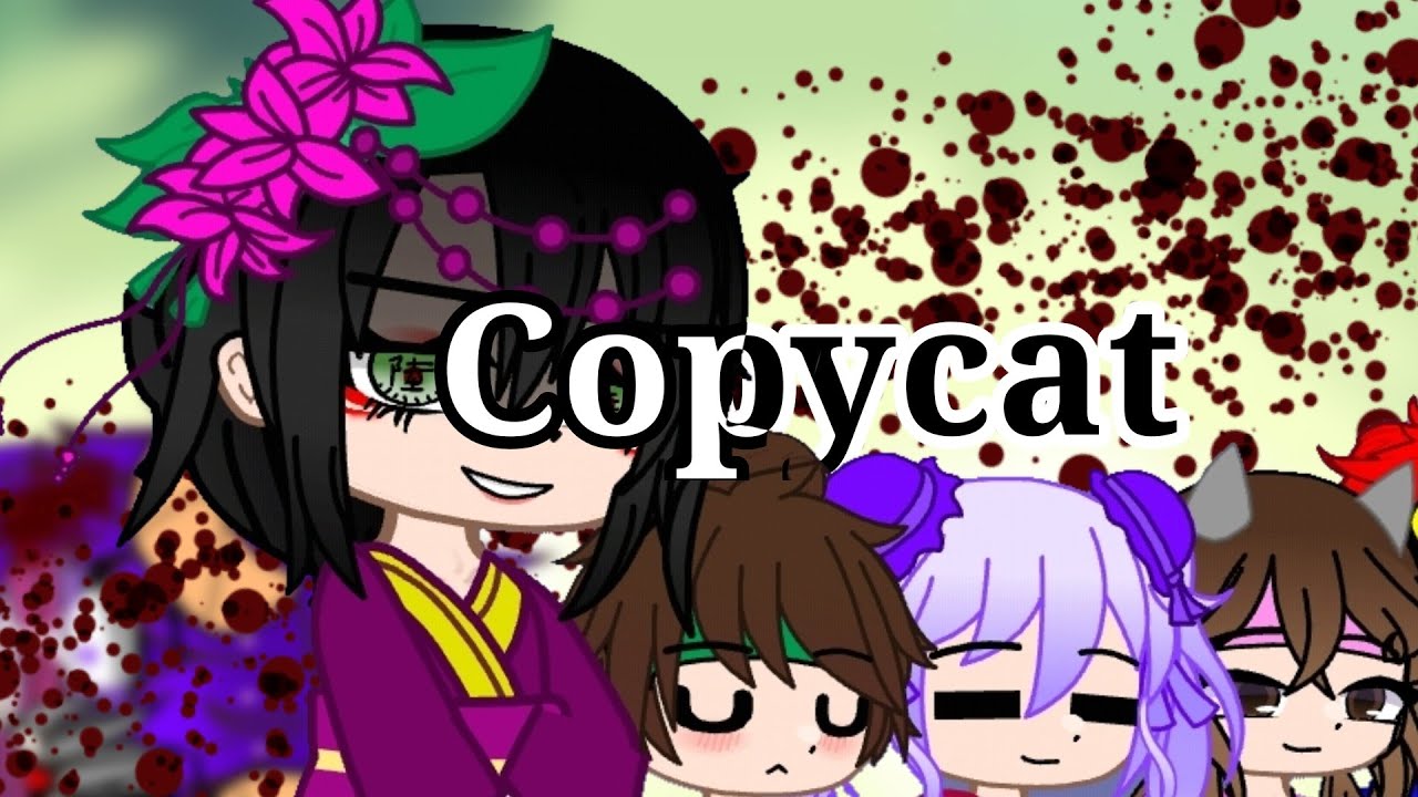 Copycat meme || demon slayer × magic hanja war || my au || upper Moon 6 ...