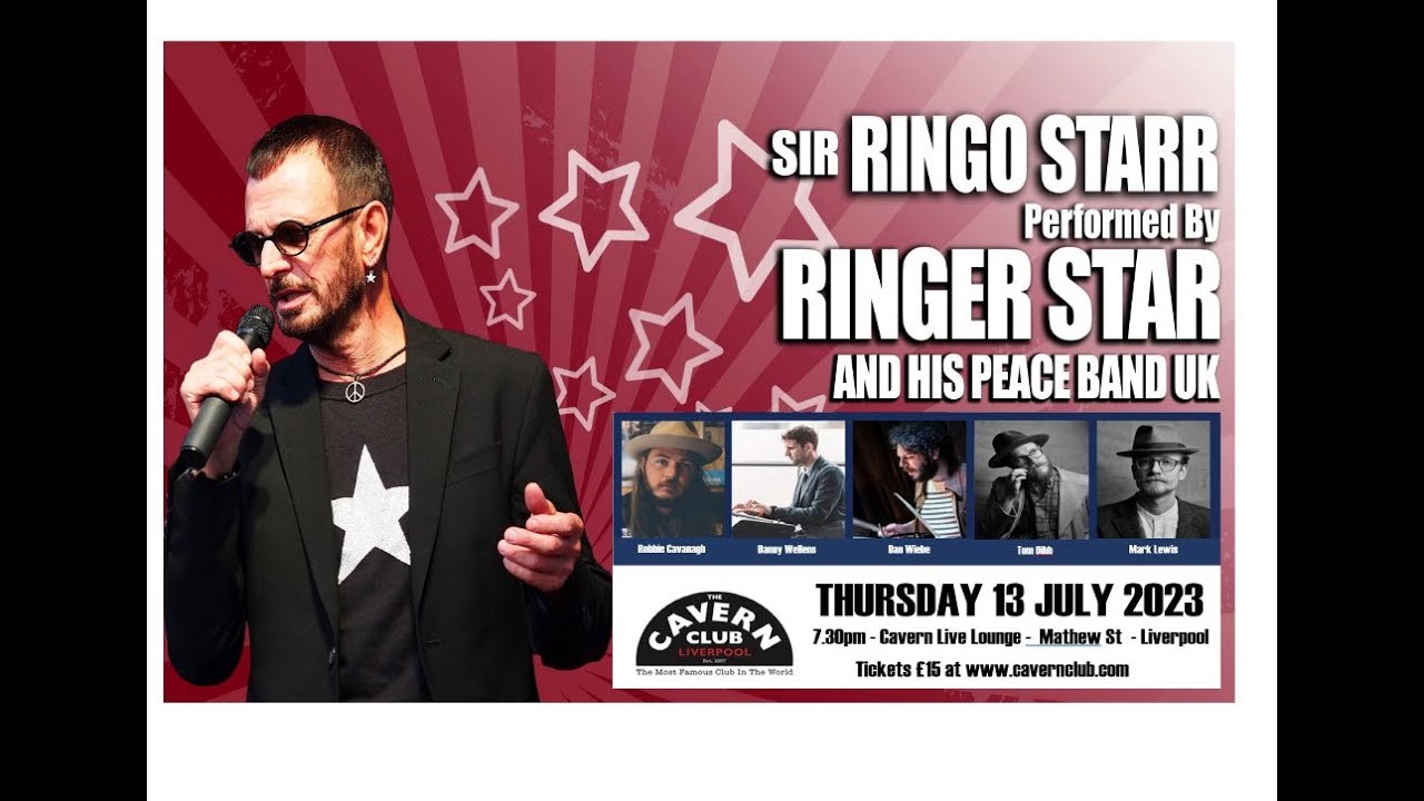 Ringo Starr Tribute Act - Ringer Star at The Cavern Club Liverpool 2023 - YouTube