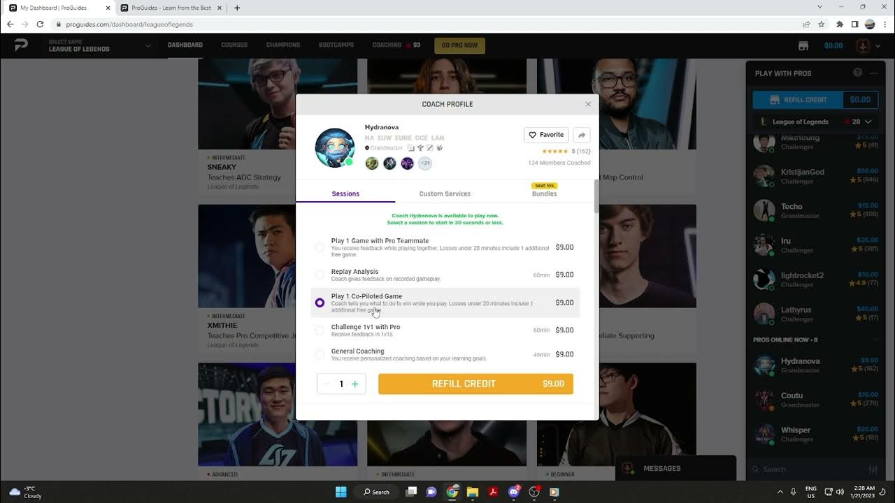 ProGuides Coaching Introduction - YouTube