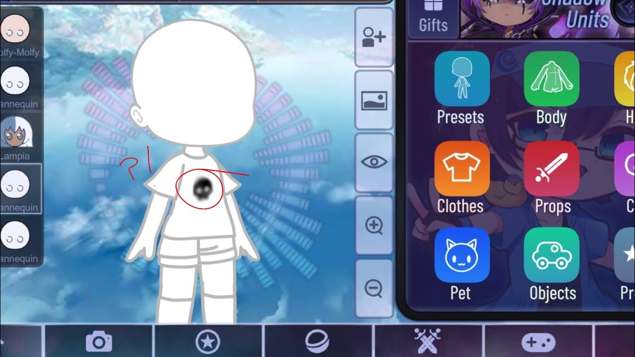 NEW GACHA-CLUB GLITCH!/NEW OWN COSTOM SHIRT LOGO?! • Gacha Club • #mika ...