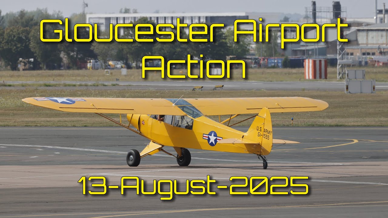A Day at Gloucester Airport – Non-Stop Aviation Action! Helicopters ...