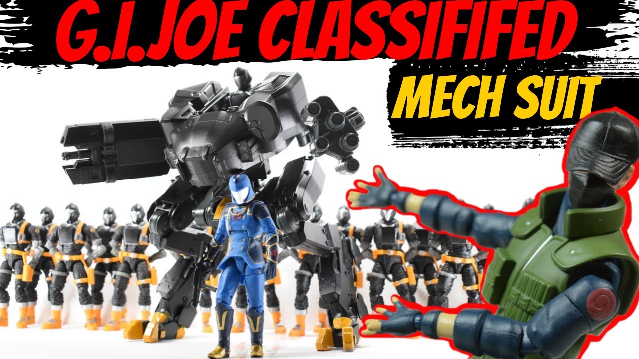 G.I. Joe classified B.a.t. Exclusive Mech suit Vehicle - YouTube