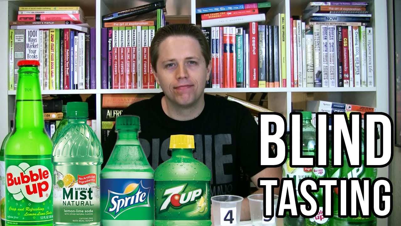 Lemon-Lime Soda Blind Tasting (Soda Tasting #109) - YouTube