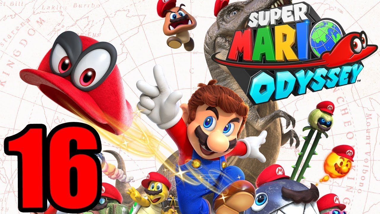 Super Mario Odyssey playthrough pt16 - Amazing Goomba Stacking ...