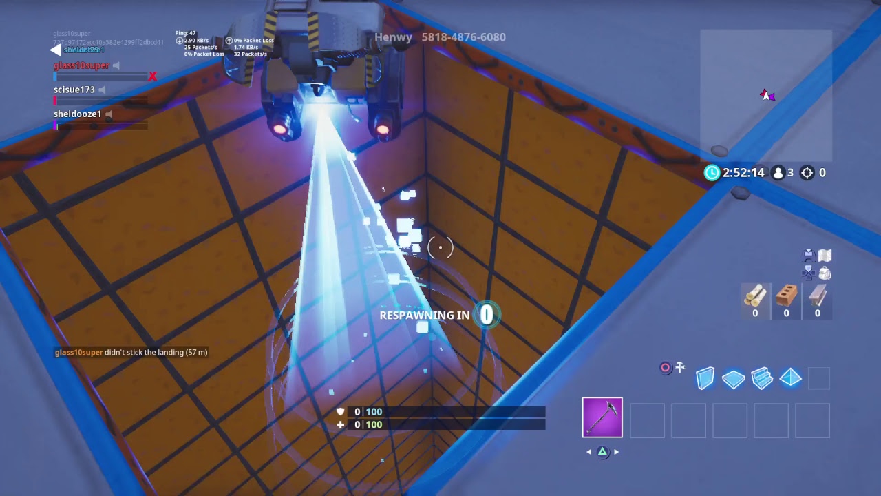 PLAYING FORTNITE RAINBOW DROPPER (CODE=5818-4876-6080) - YouTube