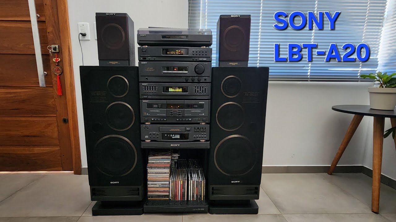 APRESENTANDO O CHARMOSO SONY LBT-A20. #a20 #lbt - YouTube