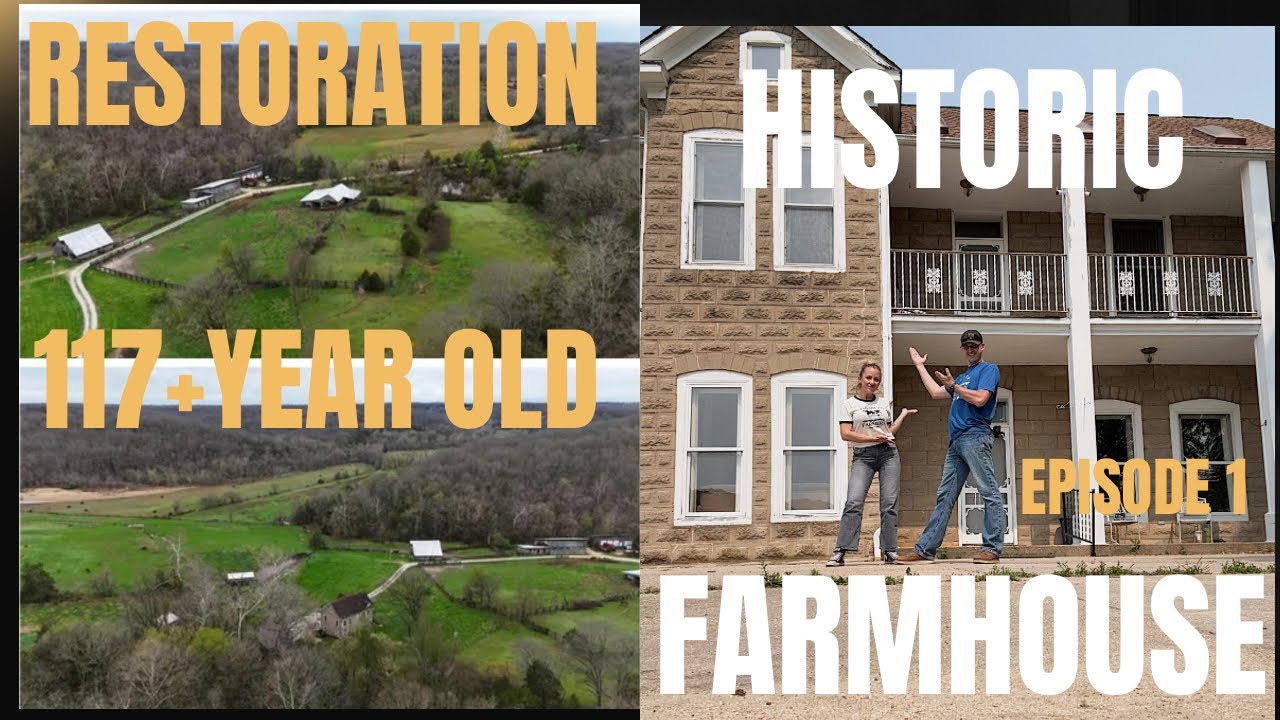 Restoration of a 117+ Year Old Historic Farmhouse! REDEMPTION RIDGE ...