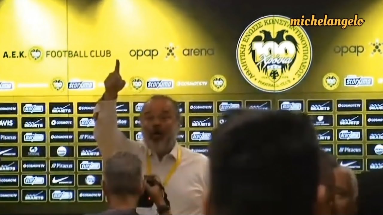 Η ΣΥΝΕΝΤΕΥΞΗ ΤΟΥ Μ. ΗΛΙΟΠΟΥΛΟΥ. ΠΗΓΗ: TILESPORT. TV #aekfc #agiasofia # ...