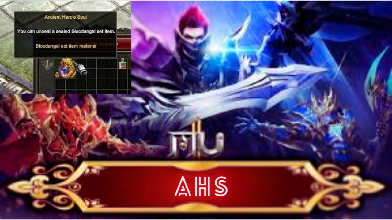 Jak zrobić Ancient Heros Soul (AHS) Poradniki do Mu online - YouTube