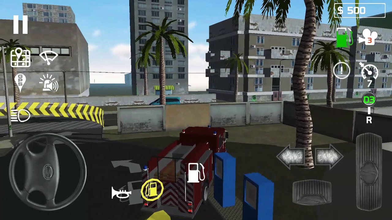 Fire Engine Simulator Android GamePlay 3D - YouTube