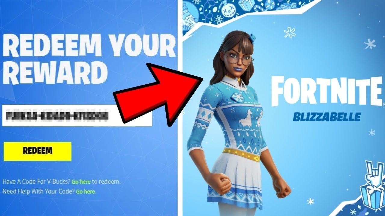 how to get free skin and the free winter fest Presents in Fortnite !!!😲 ...