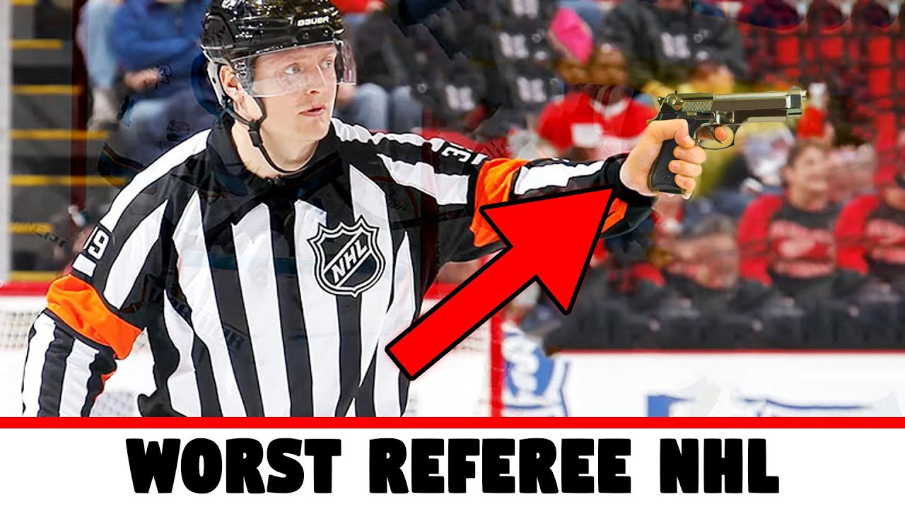 NHL ICE Hockey Worst Referee Moments In History! - YouTube